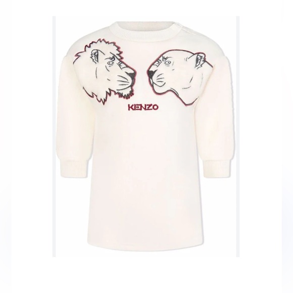 Kenzo | Dresses | Nwt Kenzo Kids Animal Embroidered Dress | Poshmark